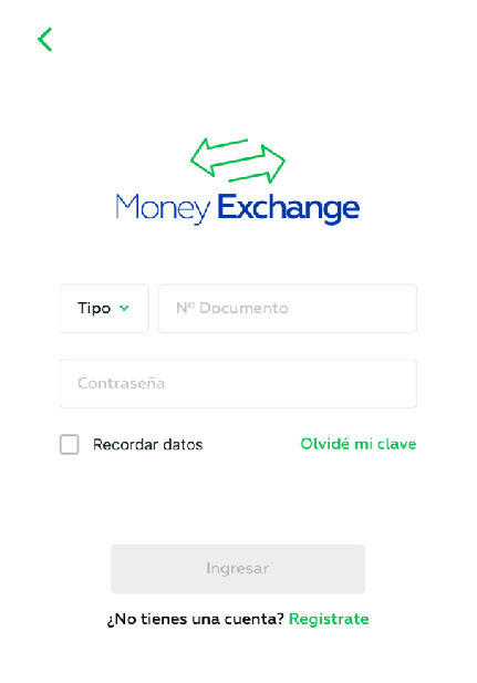 Compra y venta de moneda extranjera - Interbank