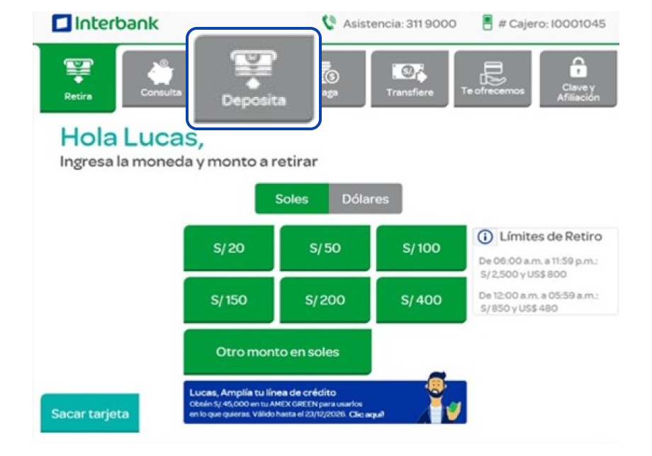 Cajeros Global Net | Interbank